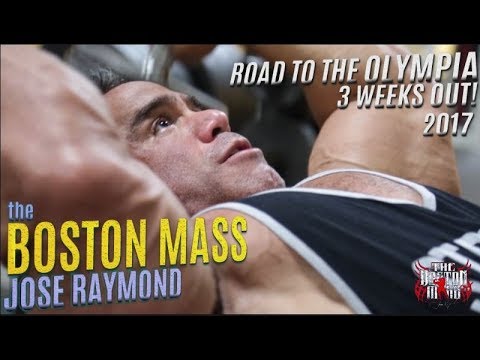 JOSE RAYMOND 2017 OLYMPIA PREP - BICEPS & TRICEPS DAY 3 WEEKS OUT - YouTube