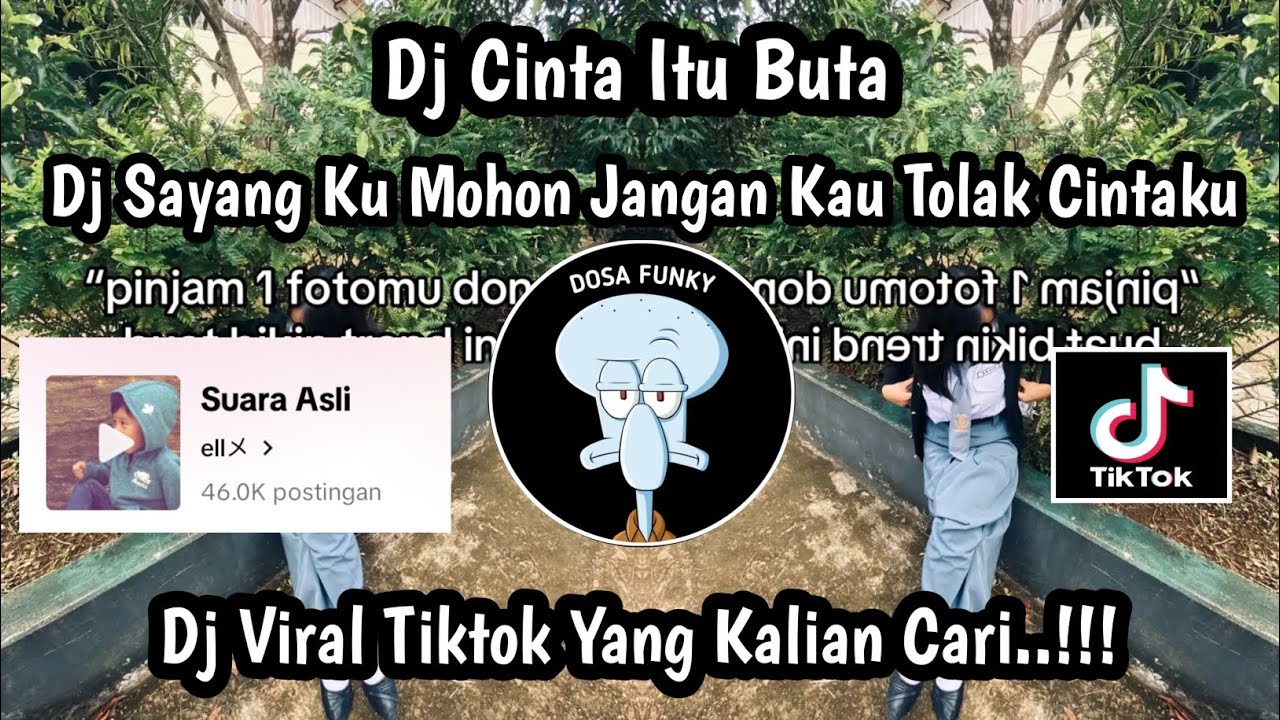DJ SAYANG KU MOHON JANGAN KAU TOLAK CINTAKU DJ CINTA ITU BUTA VIRAL JJ ...