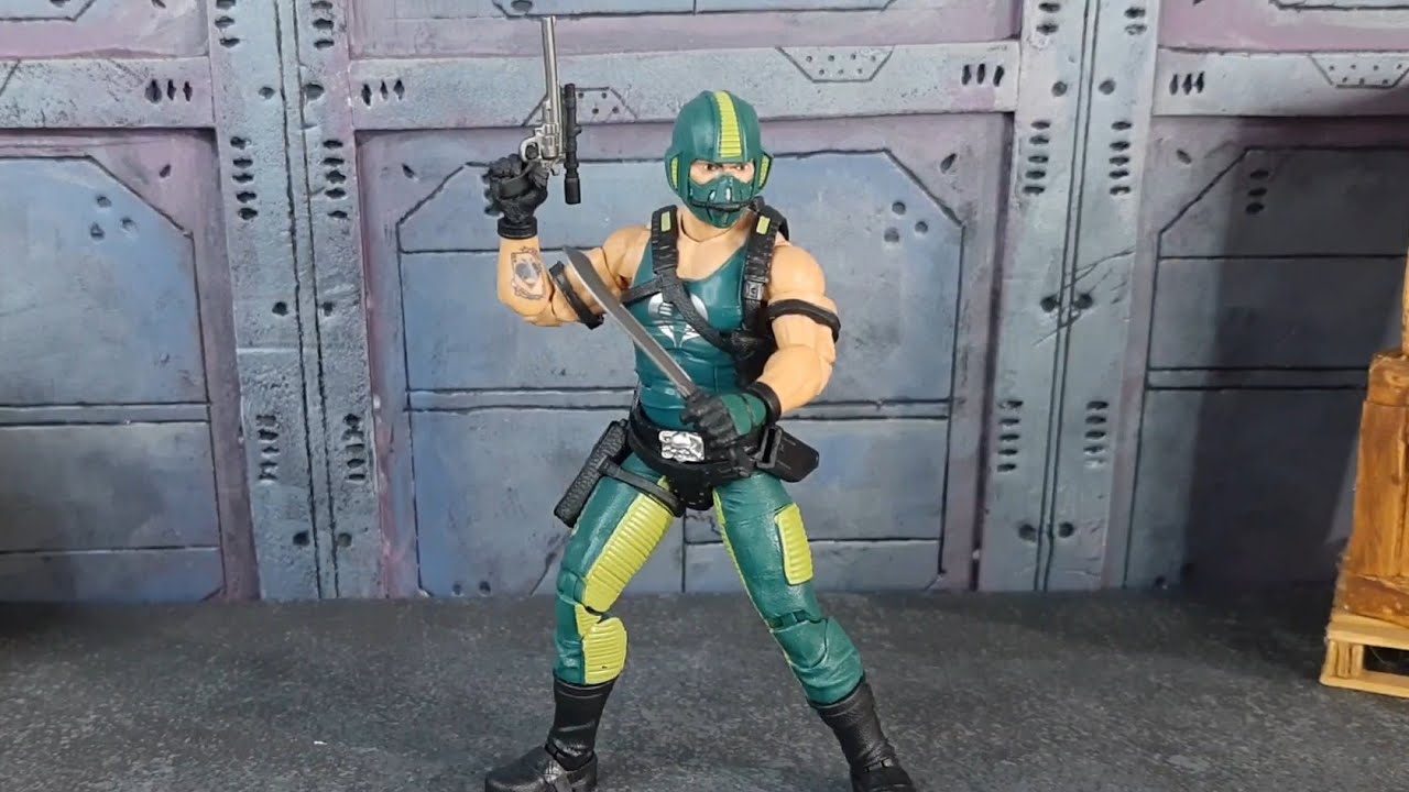 Cobra Copperhead G.I. Joe Classified Action Figure Review PT-BR - YouTube