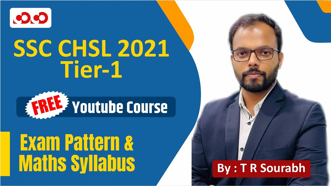 SSC CHSL Exam pattern and Math Syllabus for Tier -1 - YouTube