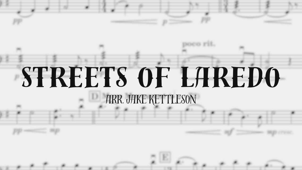 Streets of Laredo (String Orchestra) - arr. Jake Kettleson (Score Video ...