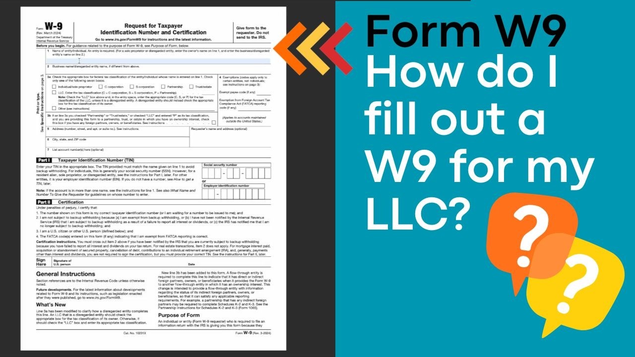 How to Fill Out a W9 Form for Your Business Step by Step Guide for ...