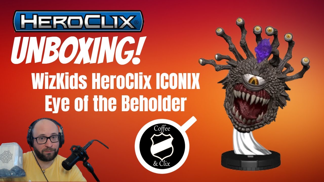 D&D Eye of the Beholder Iconix HEROCLIX UNBOXING - YouTube