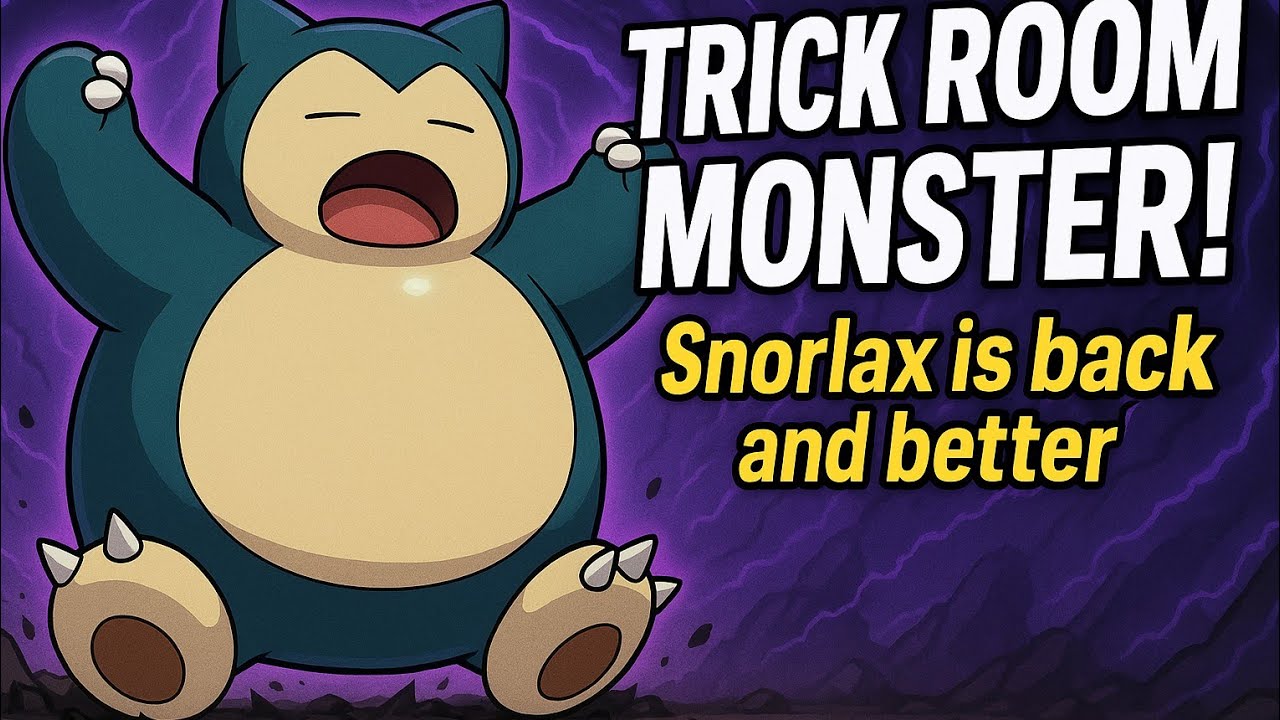 Slow. Fat. DEADLY. Snorlax in Trick Room is INSANE! - YouTube