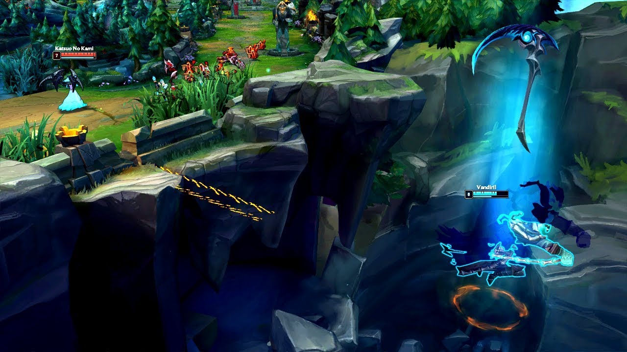 THRESH Q vs KAYN R - YouTube