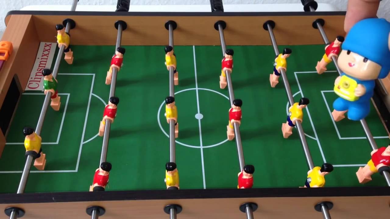 pocoyo table soccer match - YouTube