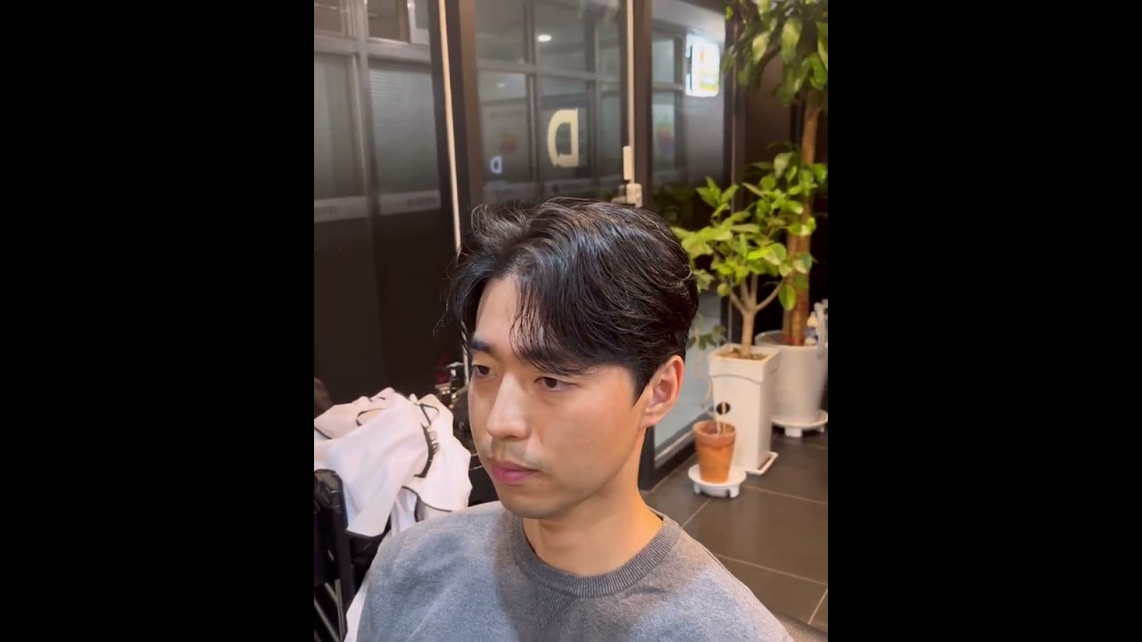 세미리프컷으로 가을남자가 되어보자 Shorts 세미리프컷 남자리프컷 Youtube