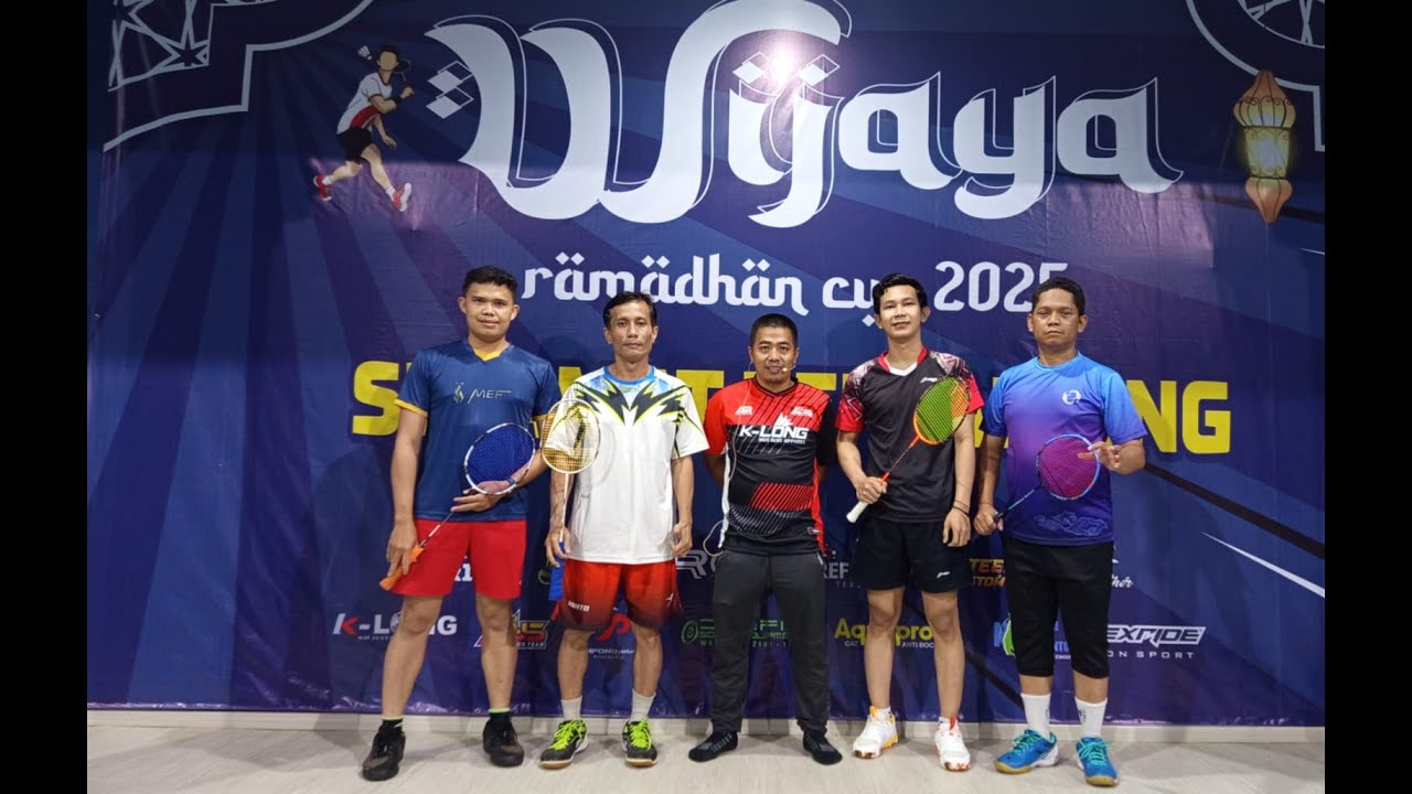WIJAYA CUP KELAS SPIN E I AJAY + HENDAR VS CHARLES + HASAN - YouTube