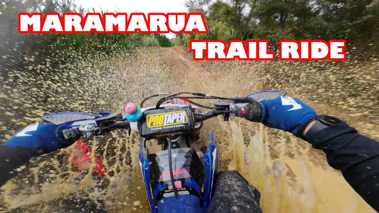 WET & SLIPPERY - Maramarua Trail Ride - South Loop - pt1 - YouTube
