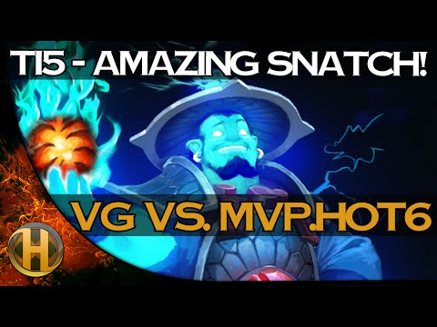 Dota 2 TI5 - MVP.Hot6.MP Amazing Roshan & Aegis Snatch! - YouTube