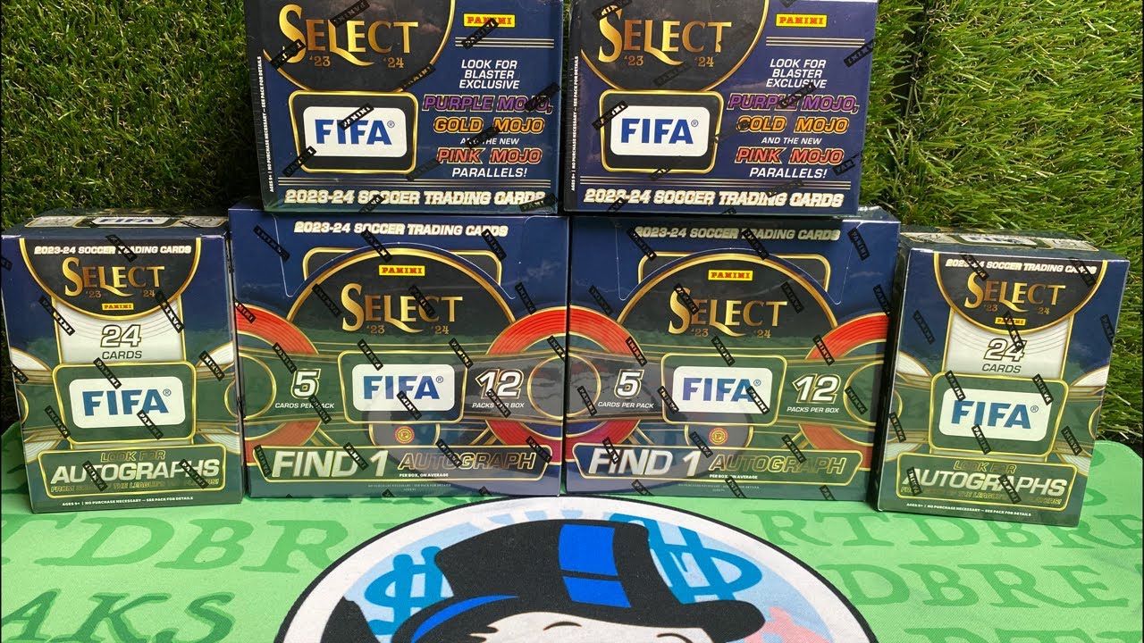 2023-24 Panini Select FIFA Hobby Box Breaks #25 & #26 - YouTube