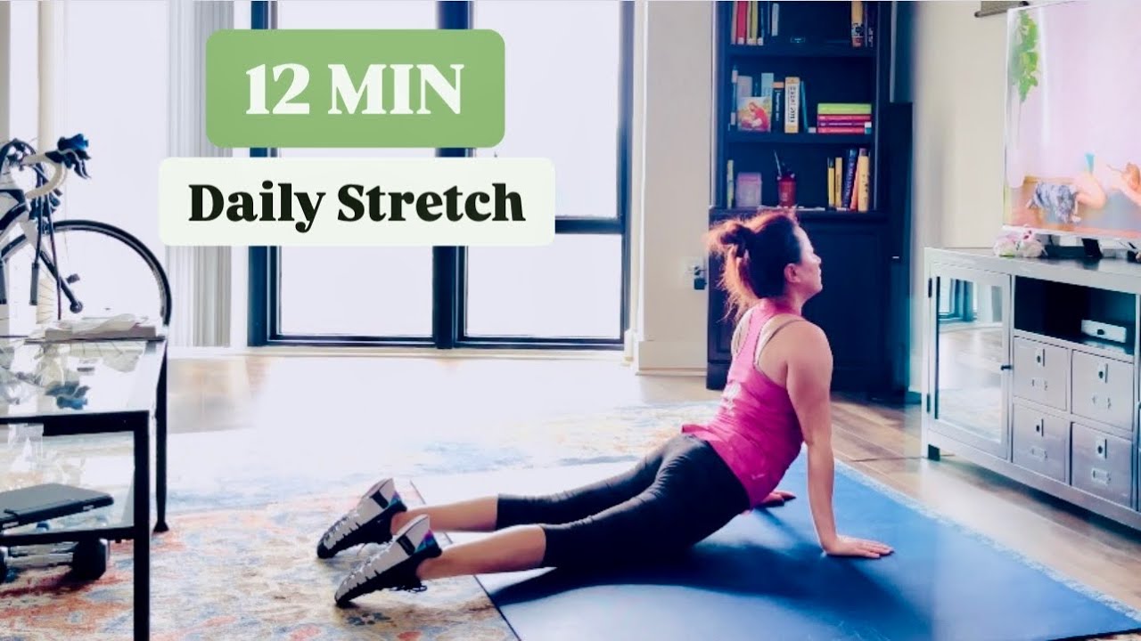 12 MIN DAILY ESSENTIAL STRETCHES for Flexibility & Mobility - YouTube