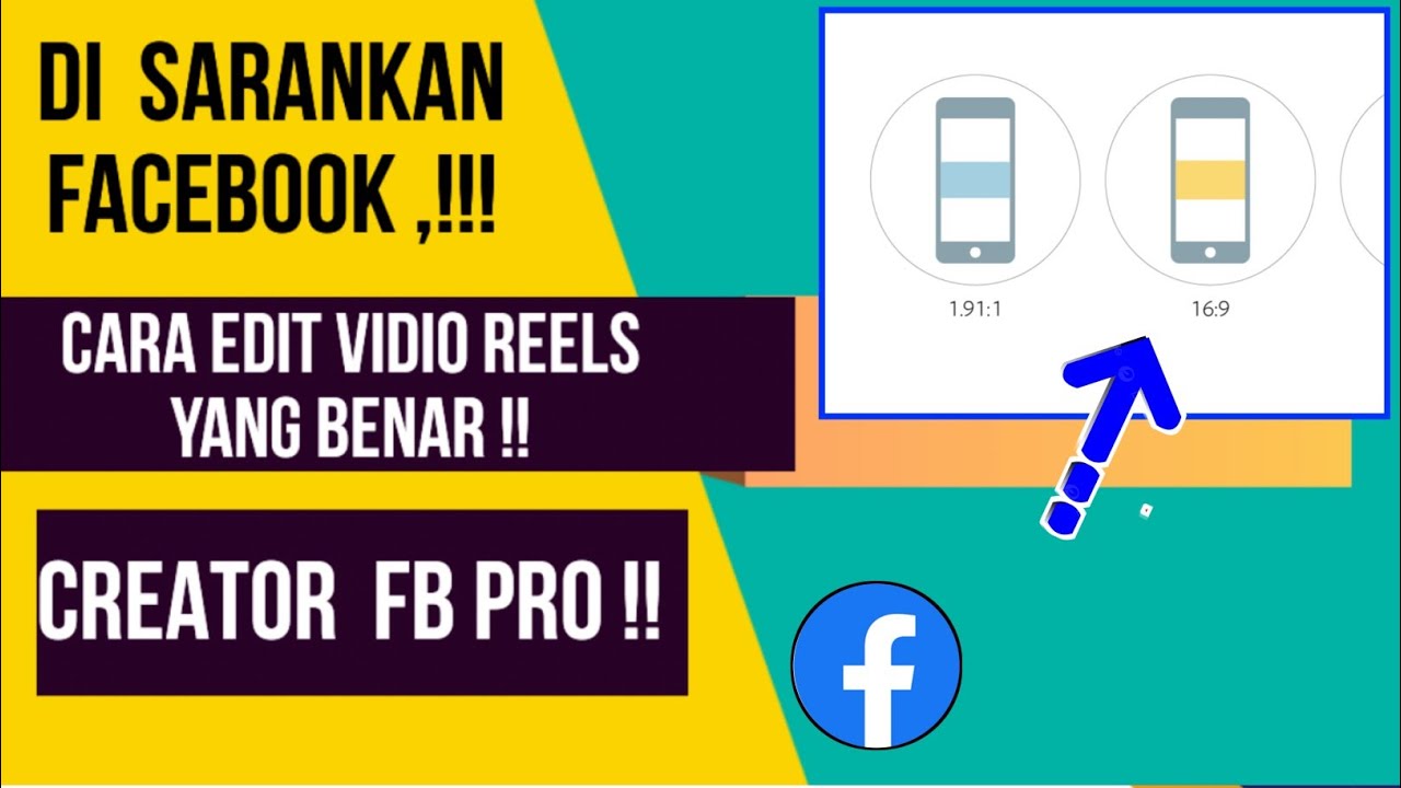 Update Terbaru FB 2024! Cara Edit Vidio Reels Yang Benar Dengan Rasio ...