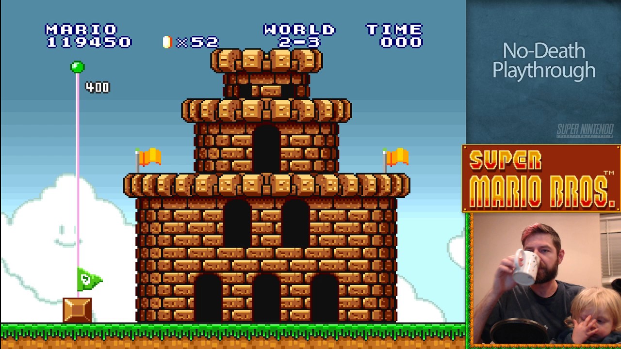 Super Mario Bros. 1 (All Stars version) Playthrough FAILURE - YouTube