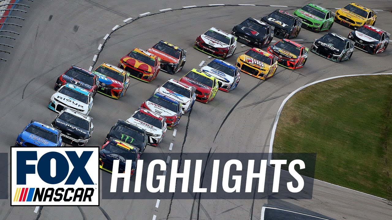 Playoff Race #8 — Texas | NASCAR on FOX HIGHLIGHTS - YouTube