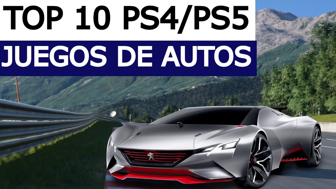 Top 10 Mejores Juegos de Carros de Carreras para PS4 y PS5 2024 - YouTube