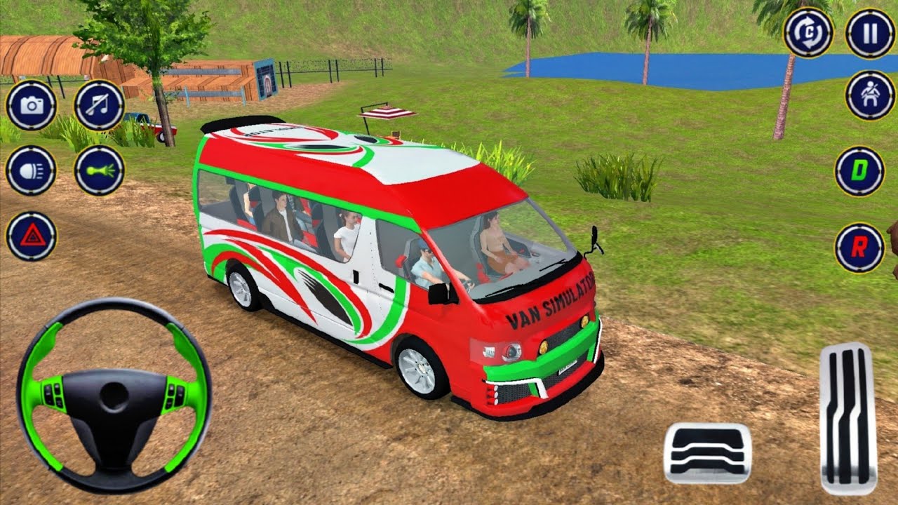 Real Modified VanMini Bus Driving Games 2025 - Van Driving Simulator 3D ...