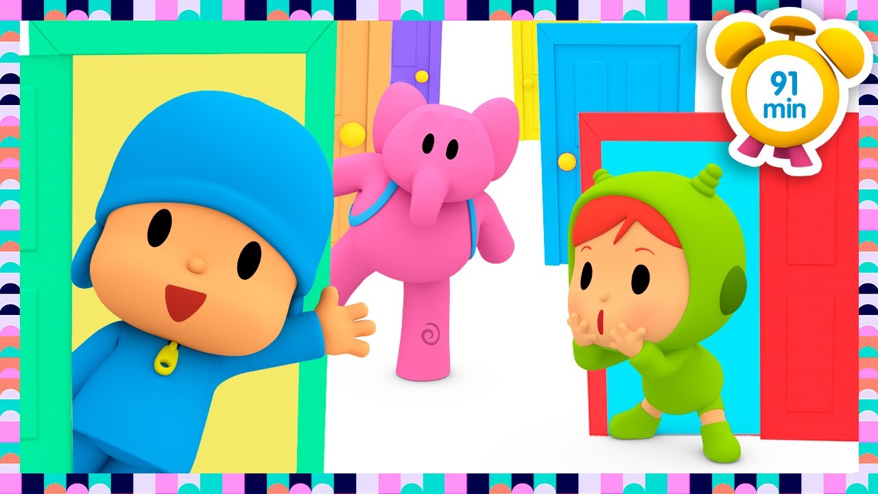 🚪 POCOYO ENGLISH - Discovering Mysterious Doors [91 min] Full Episodes ...