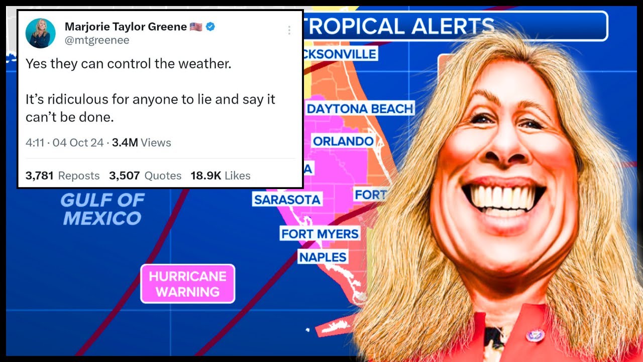 Is Marjorie Taylor Greene's Hurricane Response Putting Lives at Risk ...
