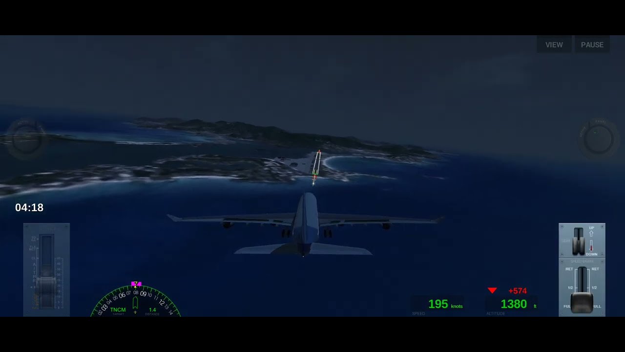 Emergency Landing of Aeroplane ( Safely Landed on The Ground ) - YouTube