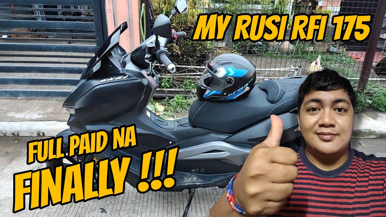 🎉 I Finally Paid Off My Rusi RFI 175! 🎉 - YouTube