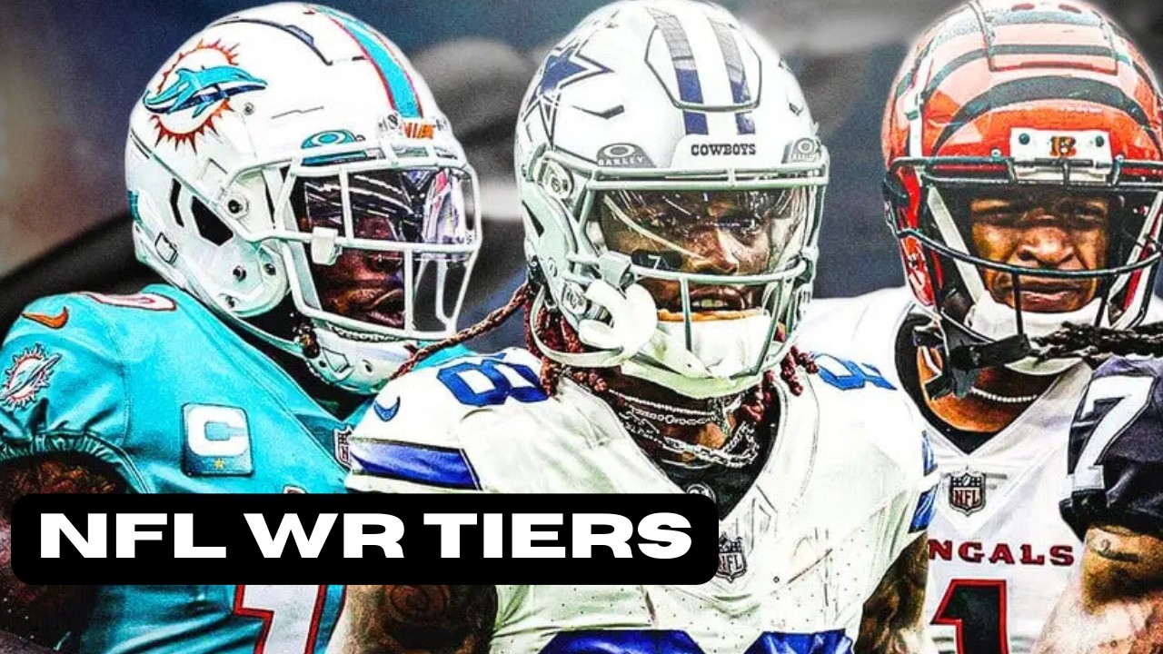 NFL WR Tier List Ranking | 2025 - YouTube