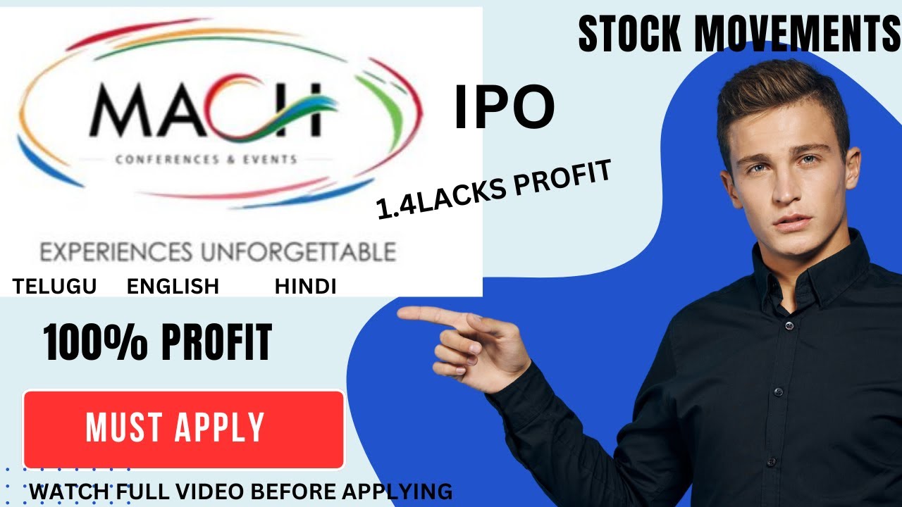 MACH CONFERENCES AND EVENTS LIMITED IPO REVIEW TELUGU - YouTube