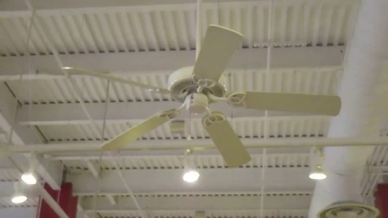 42" Unknown builder ceiling fans - YouTube