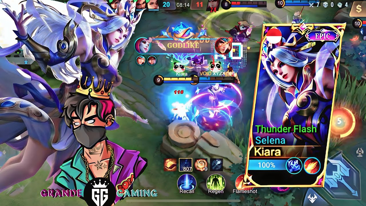 SELENA BUILD EMBLEM 2023 | SELENA GAMEPLAY | TIPS COMBO SELENA~MLBB ...