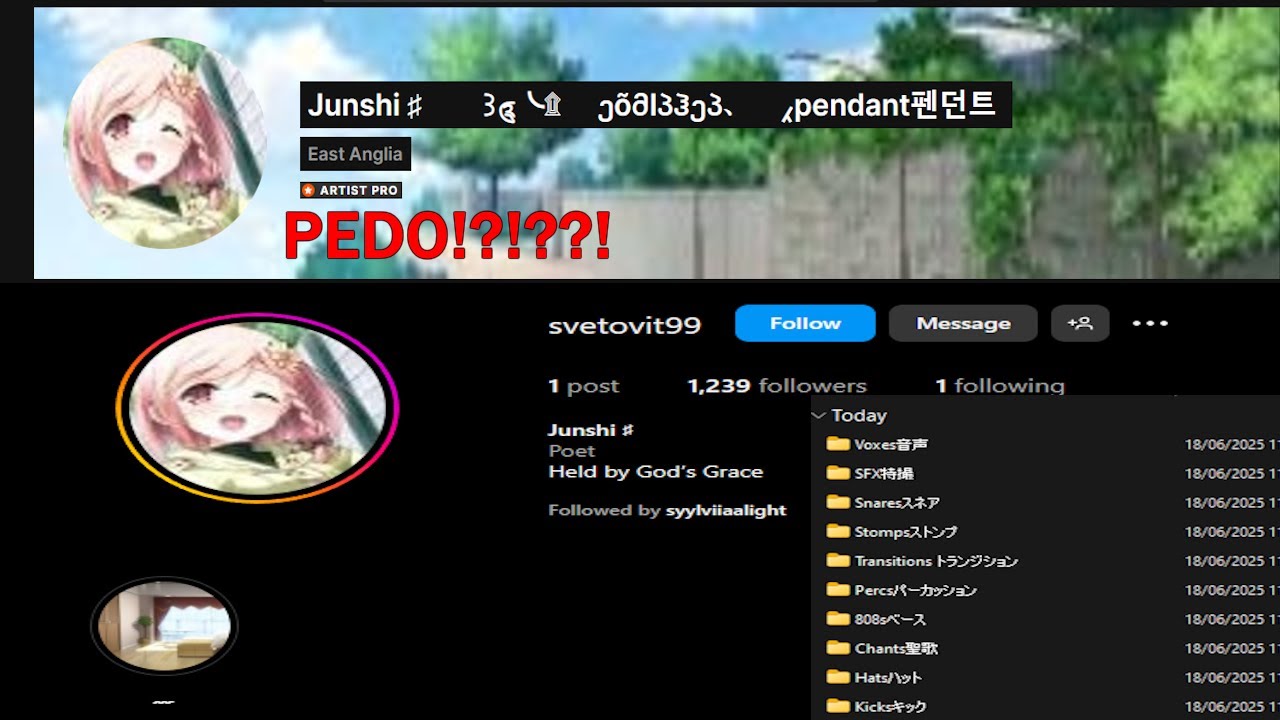 Junshi is a PRED So I LEAKED His DRUMKIT *Link In Desc* - YouTube