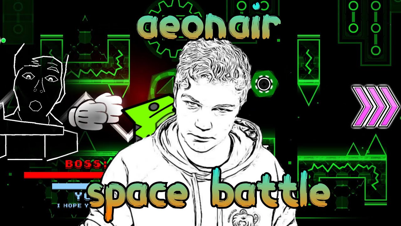 aeonair space battle 100% by awesomeme360 [Easy Demon] // Geometry Dash ...