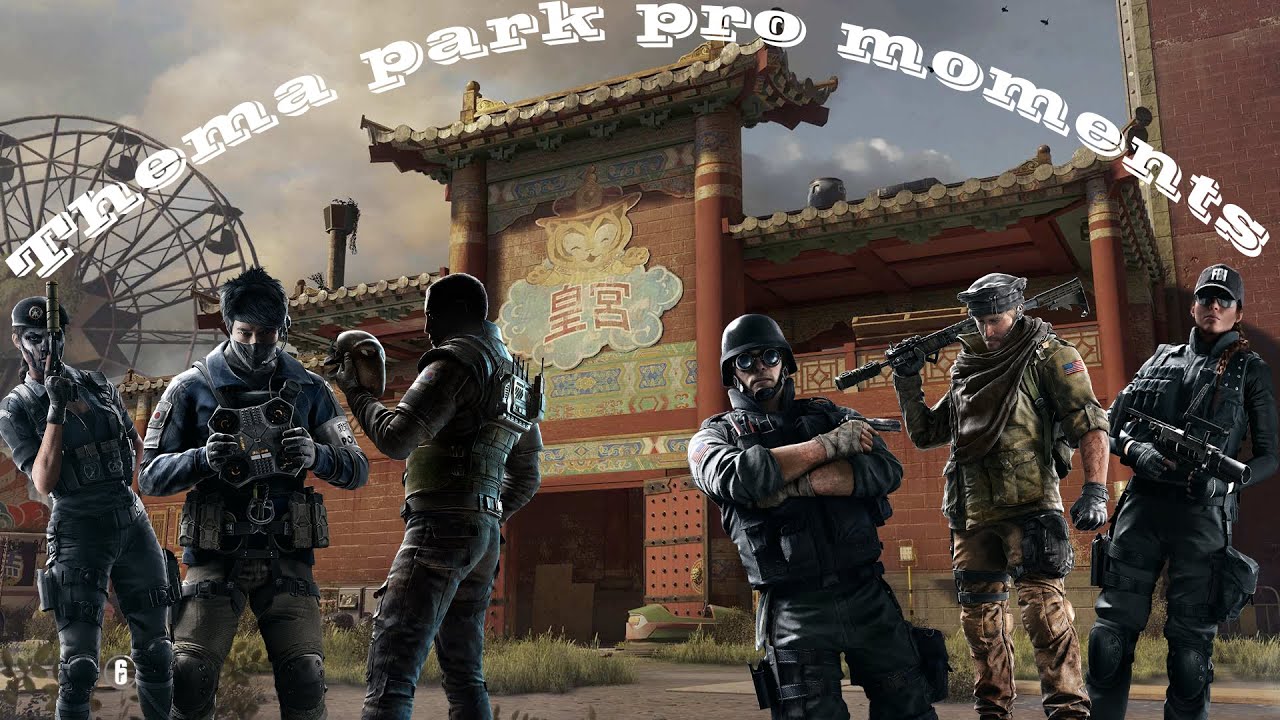 Rainbow Six Siege- THEME PARK whit DUX - YouTube
