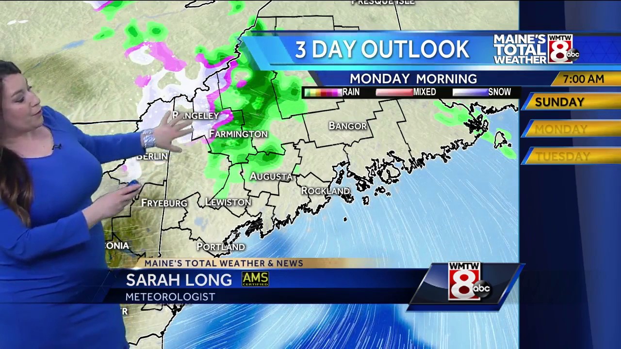 Sarah's Sunday Evening Forecast - YouTube