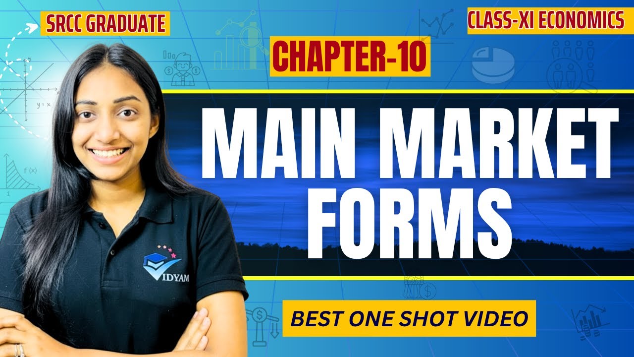 MAIN MARKET FORMS ONE SHOT LECTURE I CLASS 11 ECONOMICS I PERFECT ...