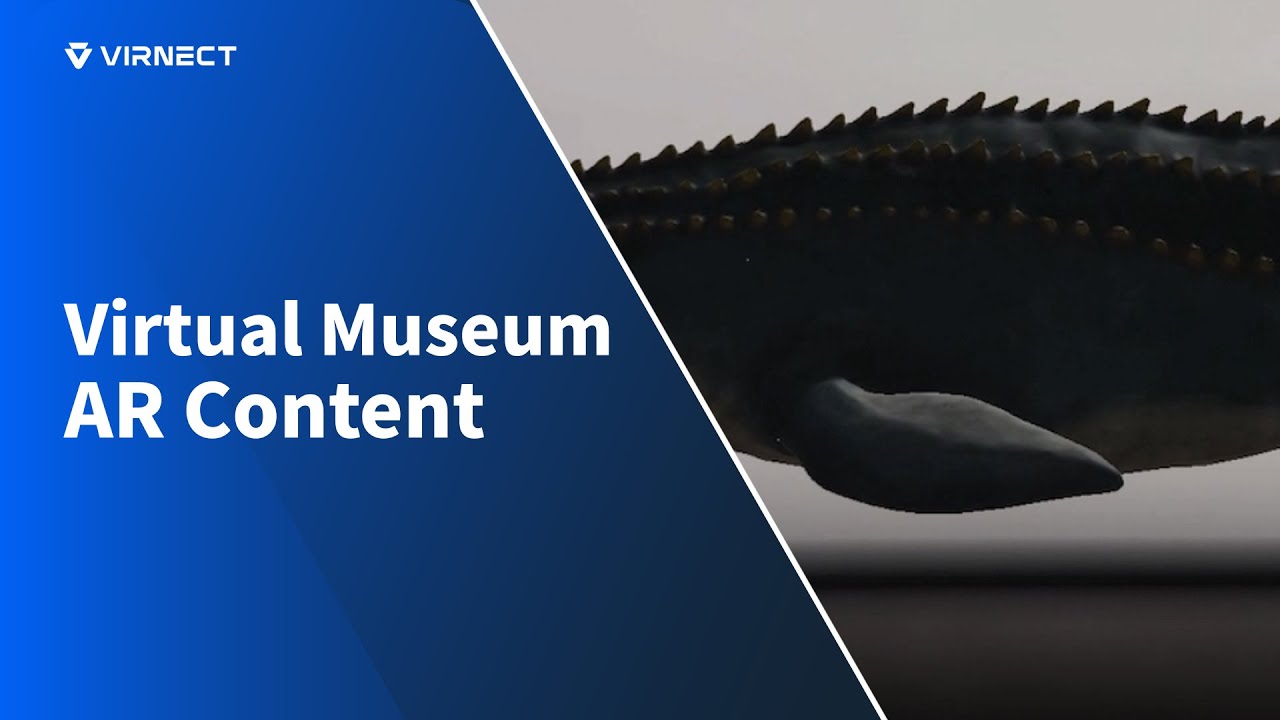 버넥트(VIRNECT) 우수 프로젝트 적용 사례 Virtual Museum AR Content - YouTube