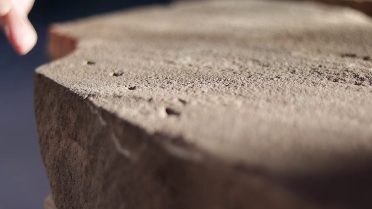 Working Burghead slab - YouTube