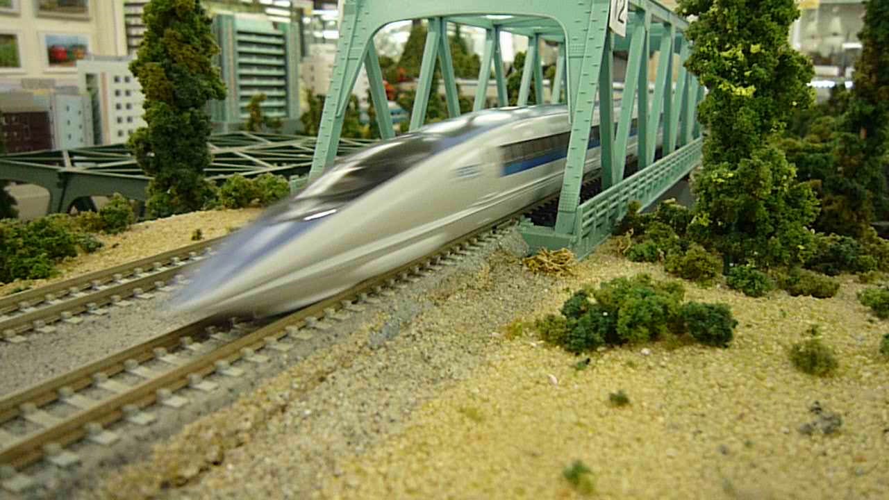 N 500系新幹線16両編成 - YouTube