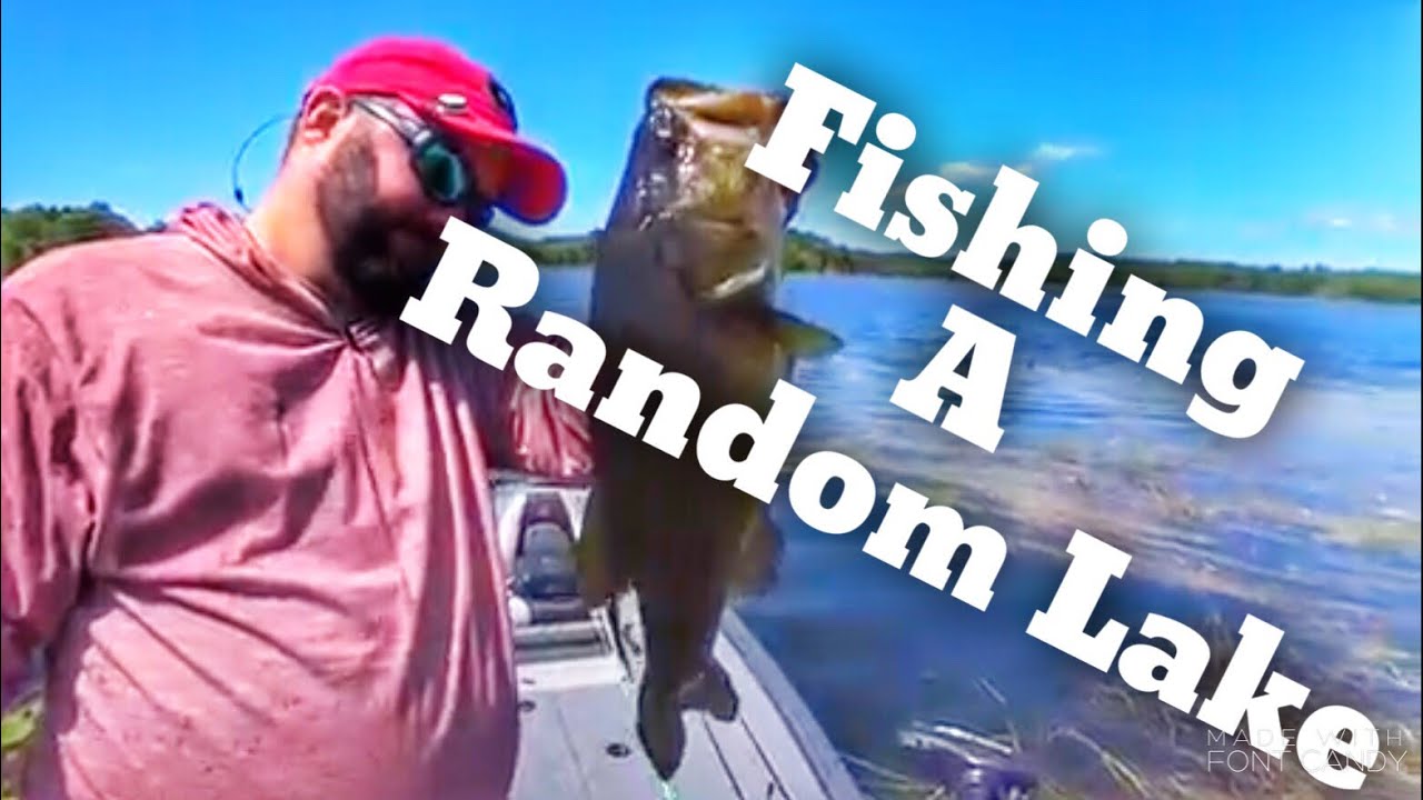 Bass Fishing a Random Lake in the Fall- How to Fish Shallow Grass - YouTube