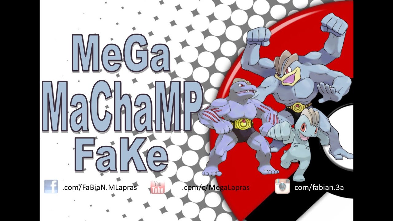 Mega Machamp Fake - Pokémon Kanto - YouTube