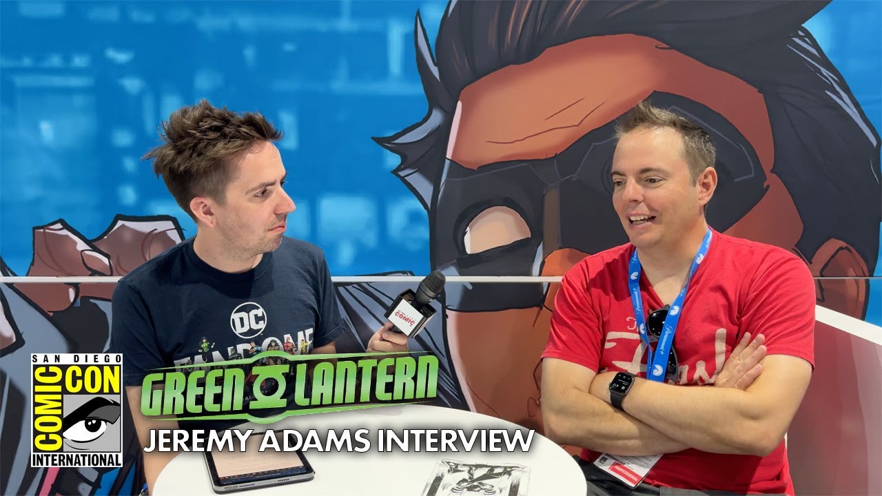 SDCC 2024 | Talking GREEN LANTERN with Writer Jeremy Adams - YouTube