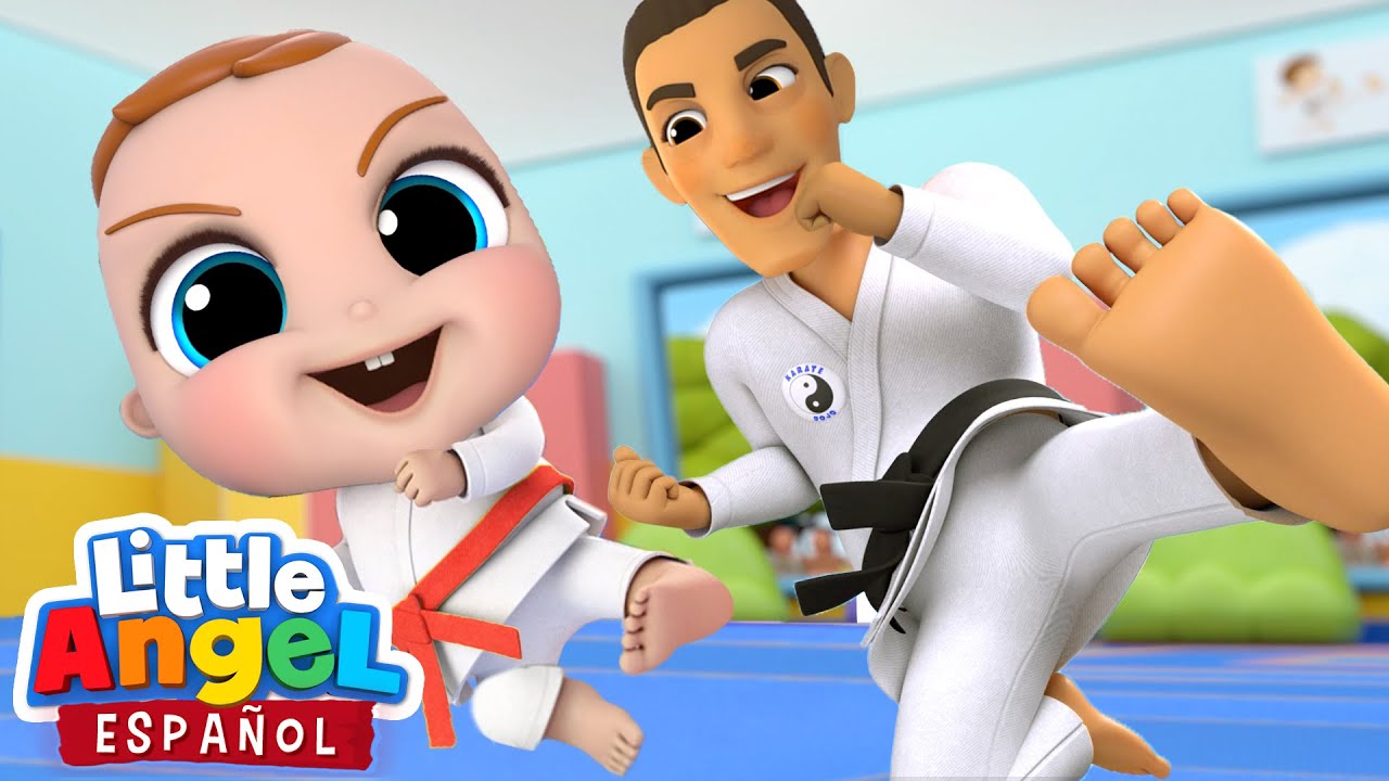 Canción Infantil Del Taekwondo🥋🥇 | Bebé Juan | Little Angel Español - YouTube