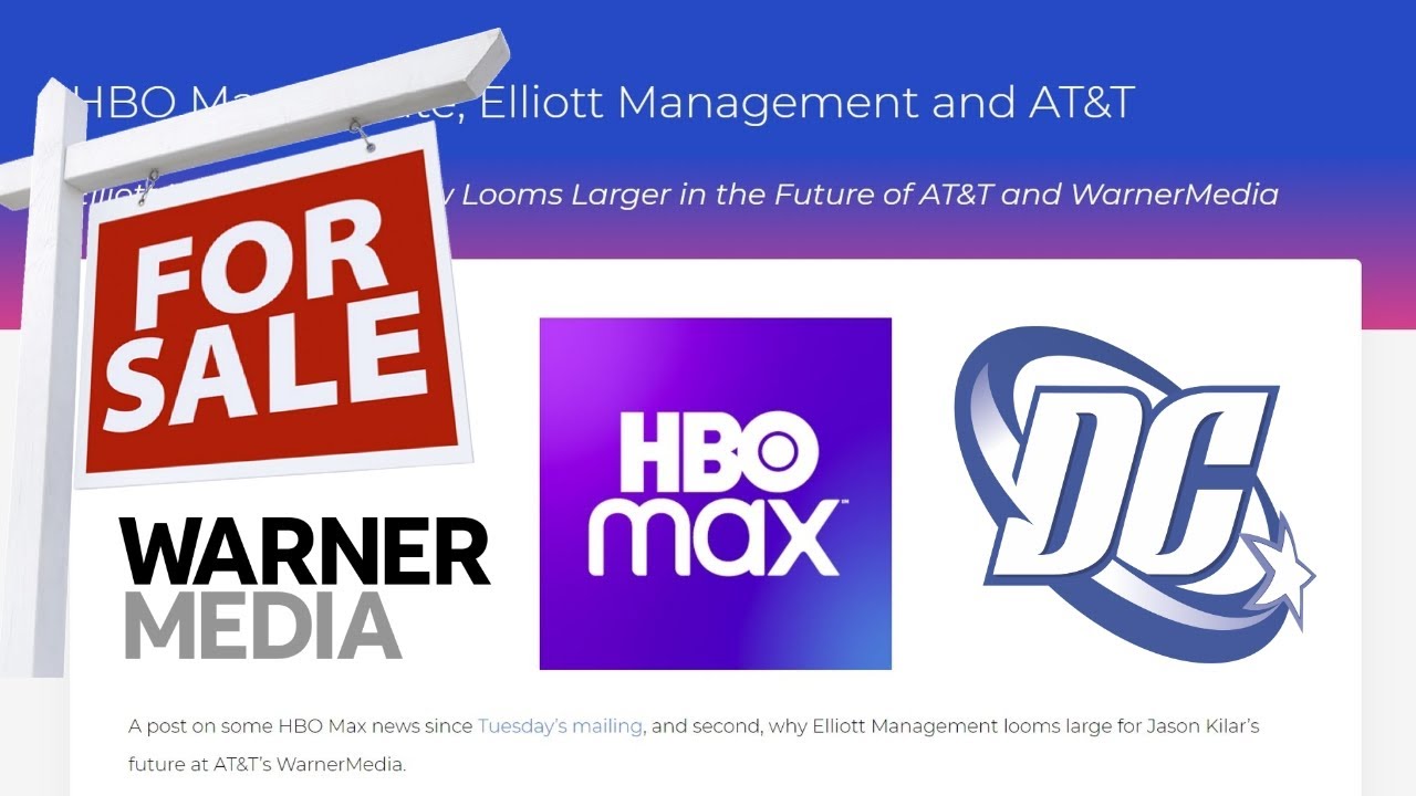 DC Comics Owner WarnerMedia Will Be Sold In 2 Years? - YouTube