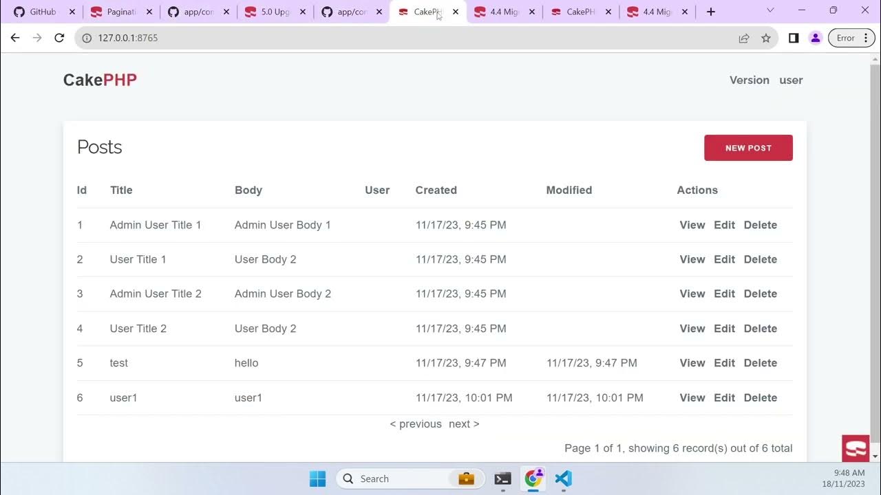 CakePHP 5 - Upgrade from CakePHP 4 to 5 - YouTube