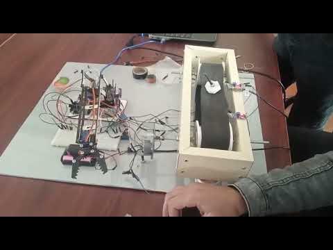 Arm Robot ( Sort Metals & Non-Metals ) - YouTube
