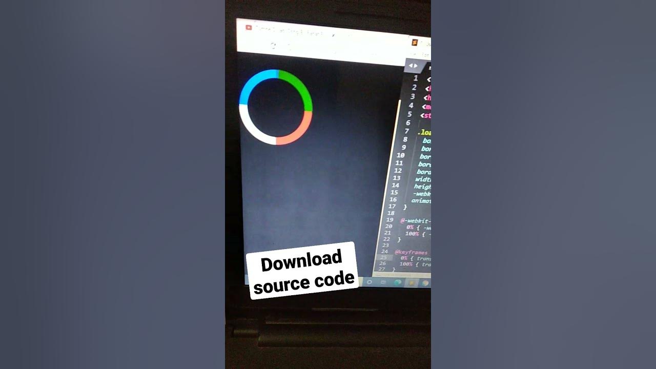 Loaders Using Html And Css Loader Spinner Webdesign Youtube