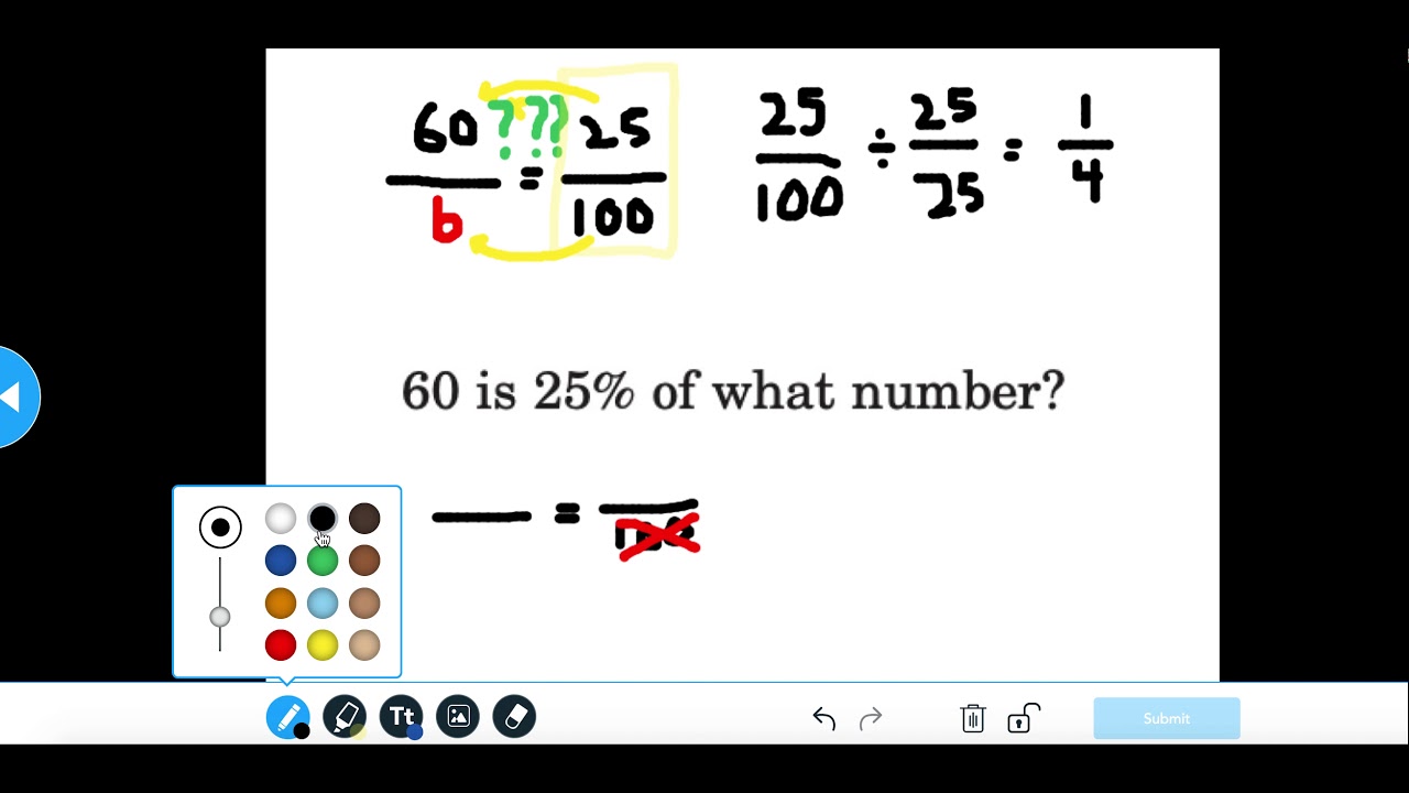 2.8 Solve Percent Problems Part 5 - YouTube