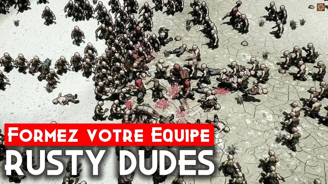 RUSTY DUDES : GÉREZ VOTRE ÉQUIPE DE MERCENAIRES DANS CE ROGUELIKE DYNAMIQUE - YouTube