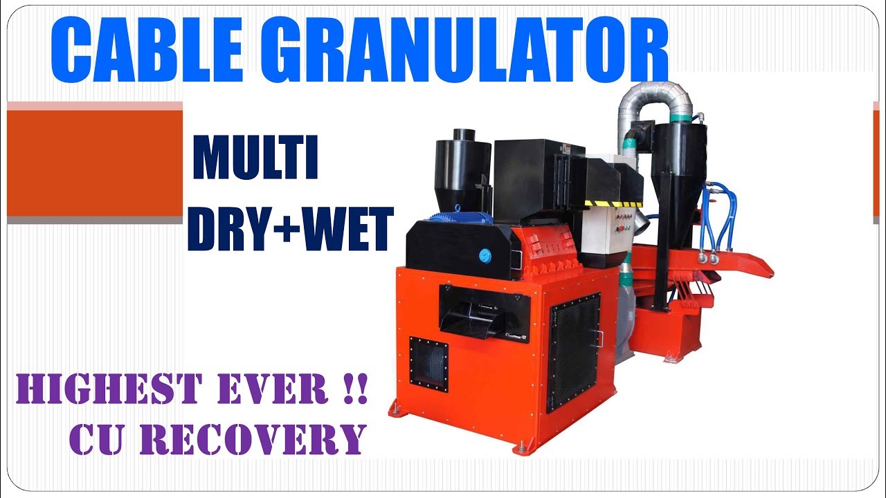 Cable Granulation Plant - 99.5% Copper visit www.recycle-mc.com - YouTube