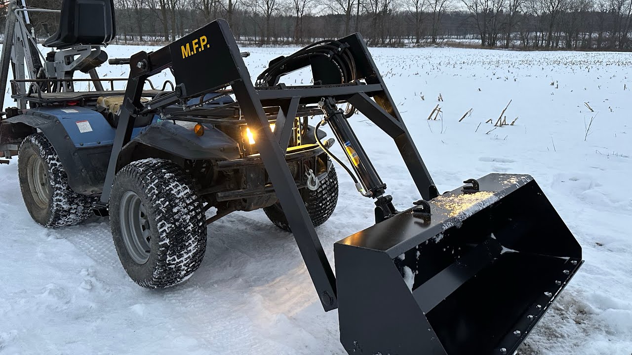 CUSTOM ATV LOADER - YouTube