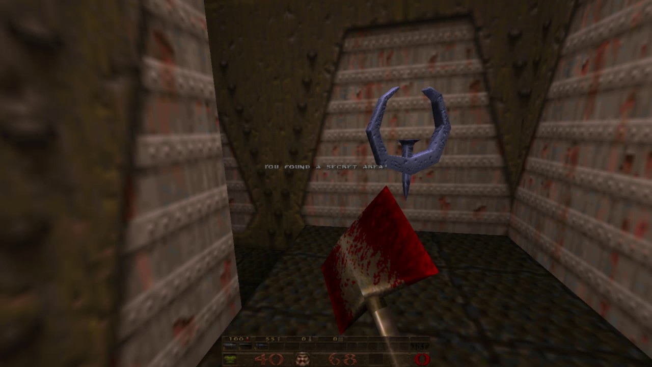 Quake E1M1 [axe only] - YouTube
